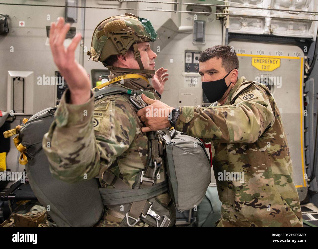 A Jumpmaster assigned to 3rd Brigade Combat Team, 82nd Airborne ...