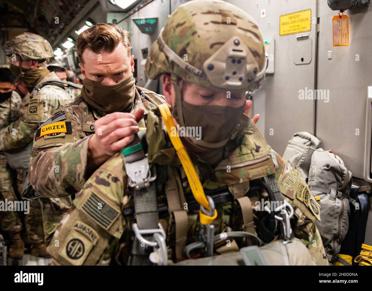 A Jumpmaster assigned to 3rd Brigade Combat Team, 82nd Airborne ...