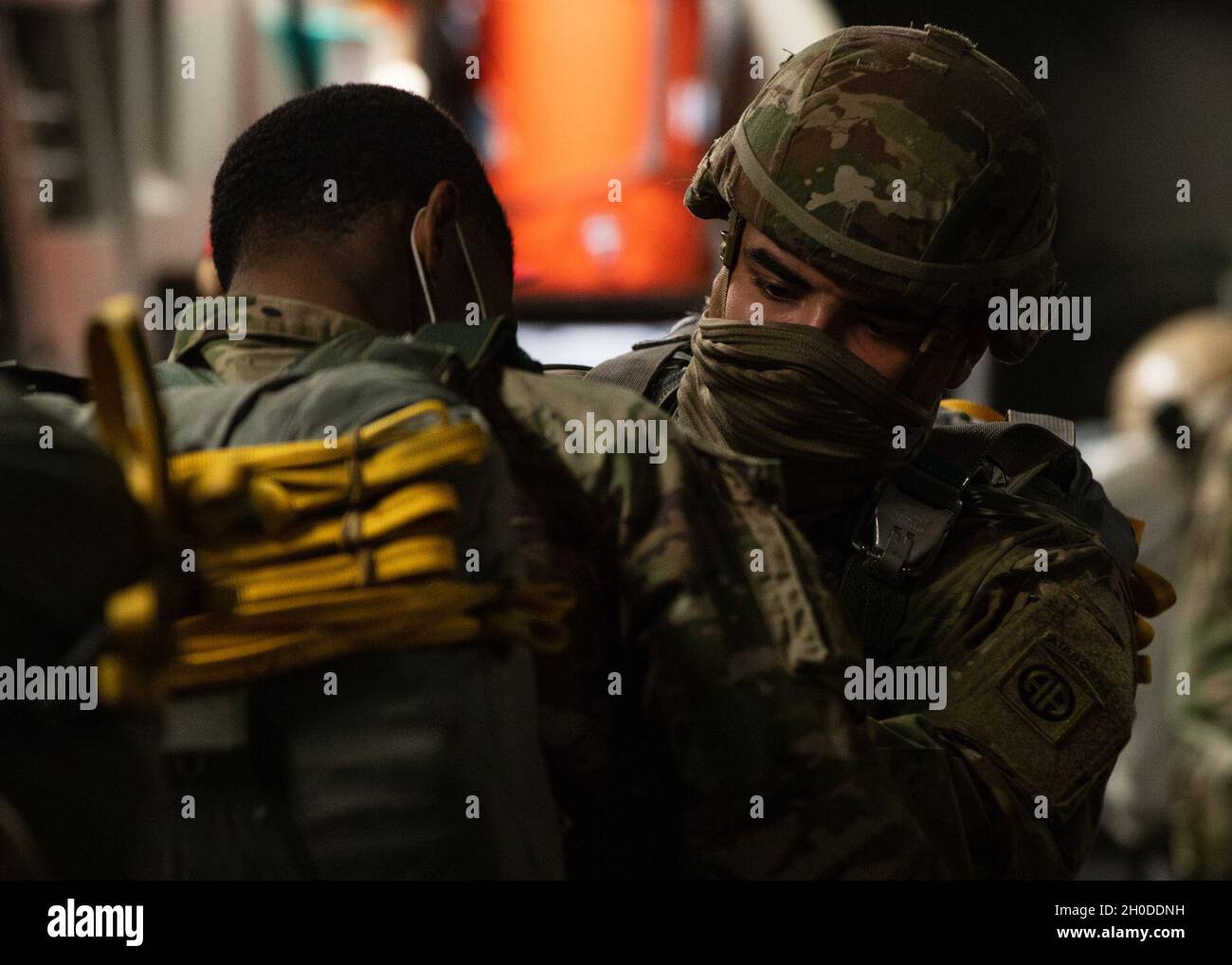 Paratroopers assigned to 3rd Brigade Combat Team, 82nd Airborne ...