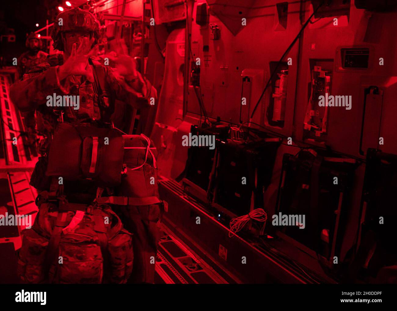 A Jumpmaster assigned to 3rd Brigade Combat Team, 82nd Airborne ...