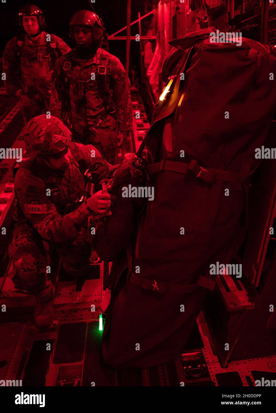 Sgt. 1st Class Raymond Cecil, the 3rd Battalion, 319th Airborne Field ...