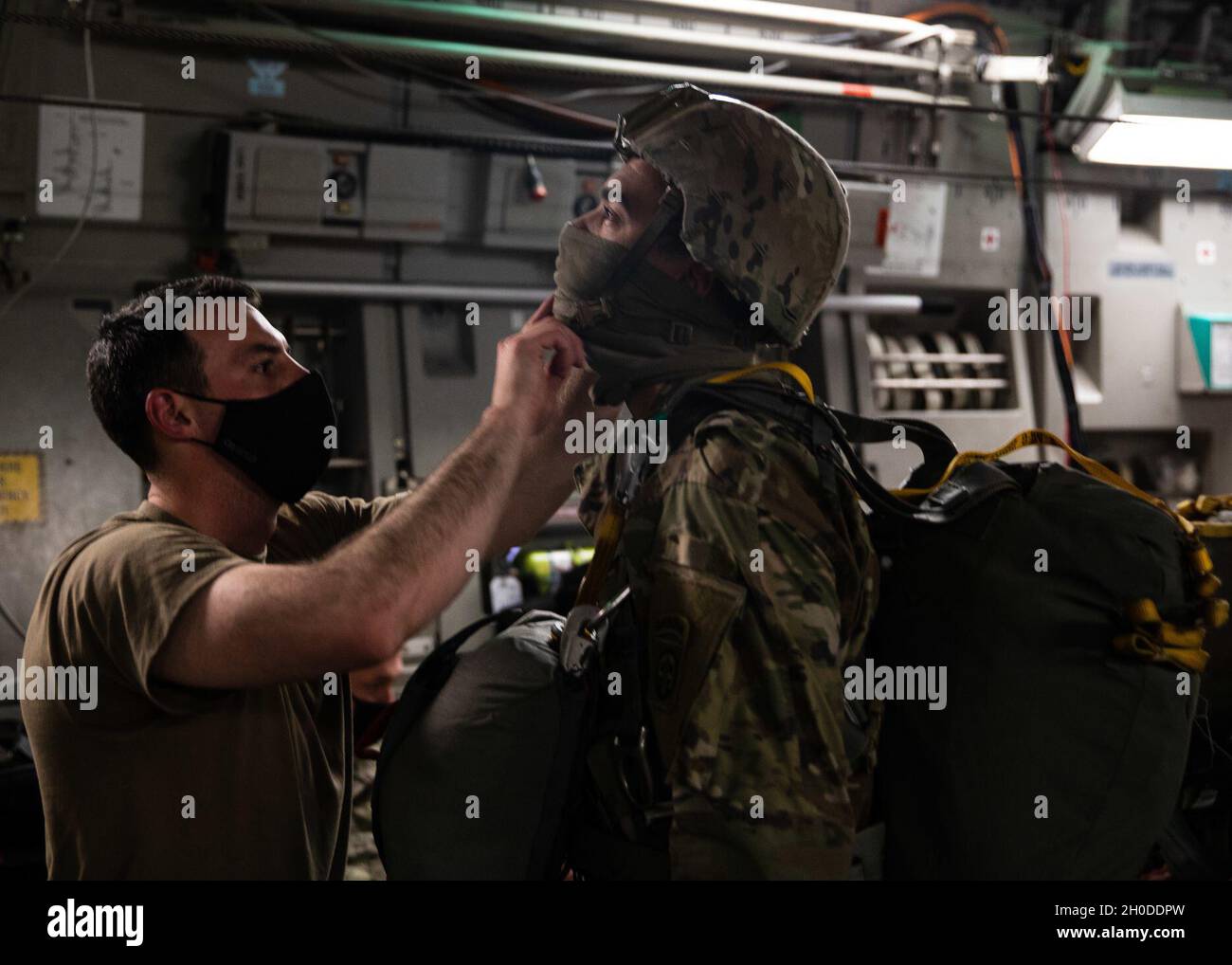 A Jumpmaster assigned to 3rd Brigade Combat Team, 82nd Airborne ...