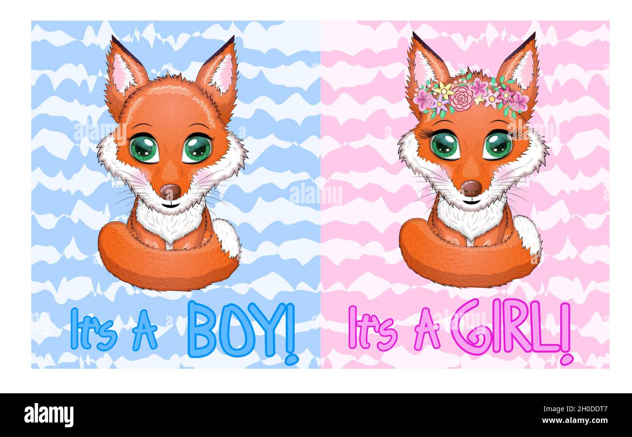 Girl with fox tail Stock Vector Images - Alamy