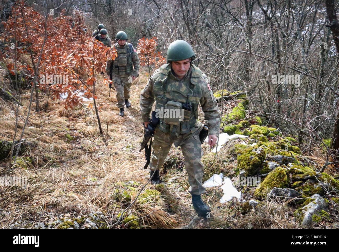 Turkish Armed Forces Soldiers Assigned To Regional Command East Kosovo