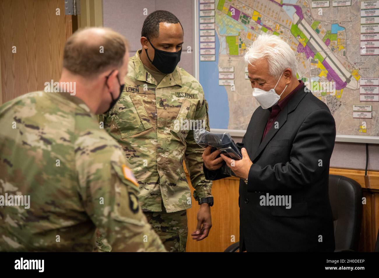 CAMP HUMPHREYS, Republic of Korea - Mr. Woo, Jong Mok, a Good Neighbor ...