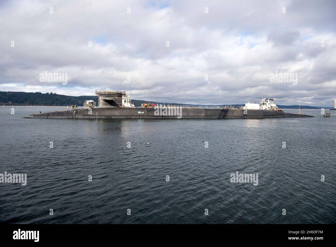SILVERDALE, Wash. (Feb. 18, 2021) - Trident Refit Facility Bangor (TRFB ...