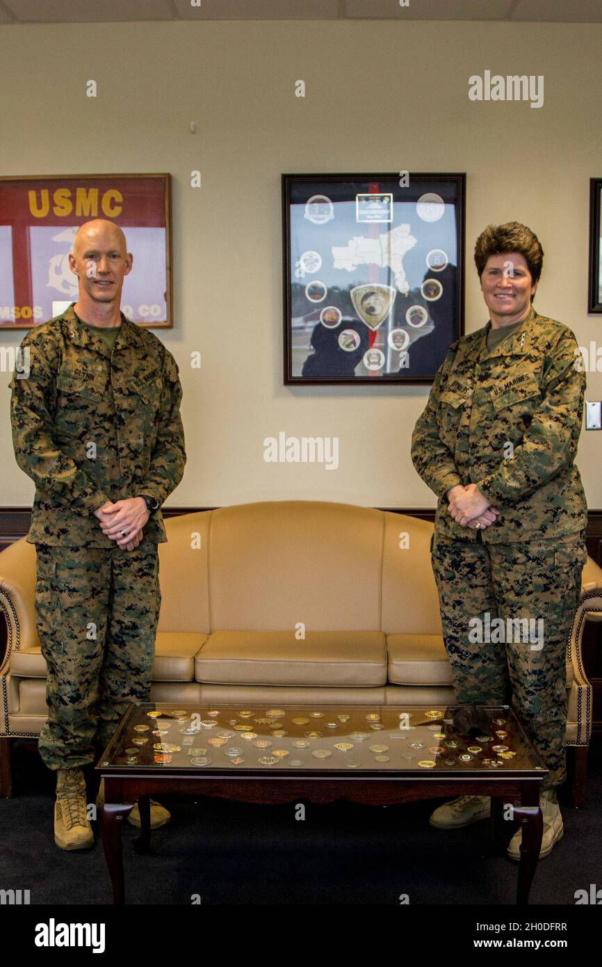 Lt. Gen. Lori E. Reynolds, deputy commandant for information, visits ...