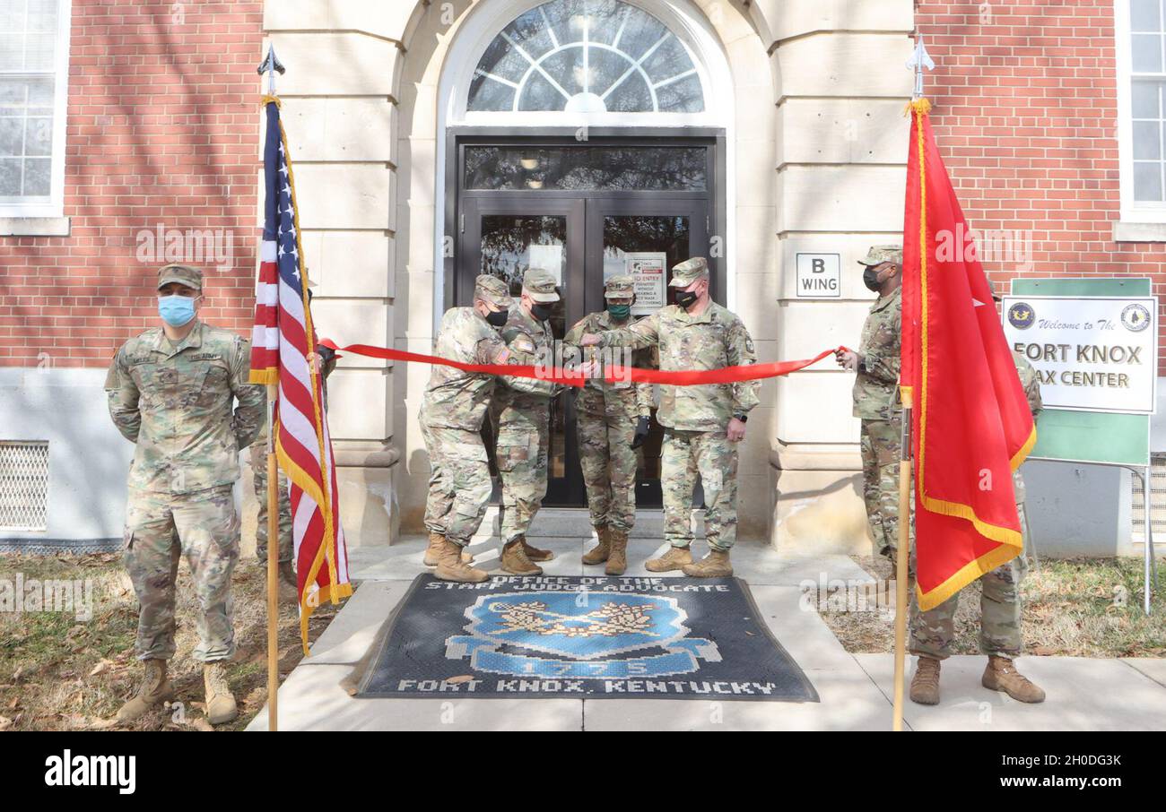 U.S. Army Cadet Command and Fort Knox Senior Commander Maj. Gen. John Evans Jr., joins leaders ...