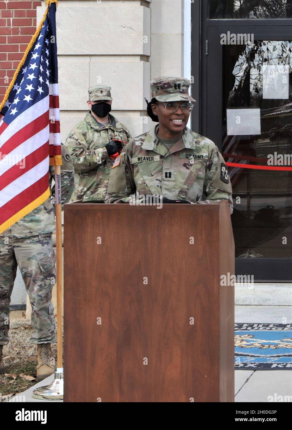 Capt. RaShaunda Weaver, Tax Center leader, shares her enthusiasm to ...