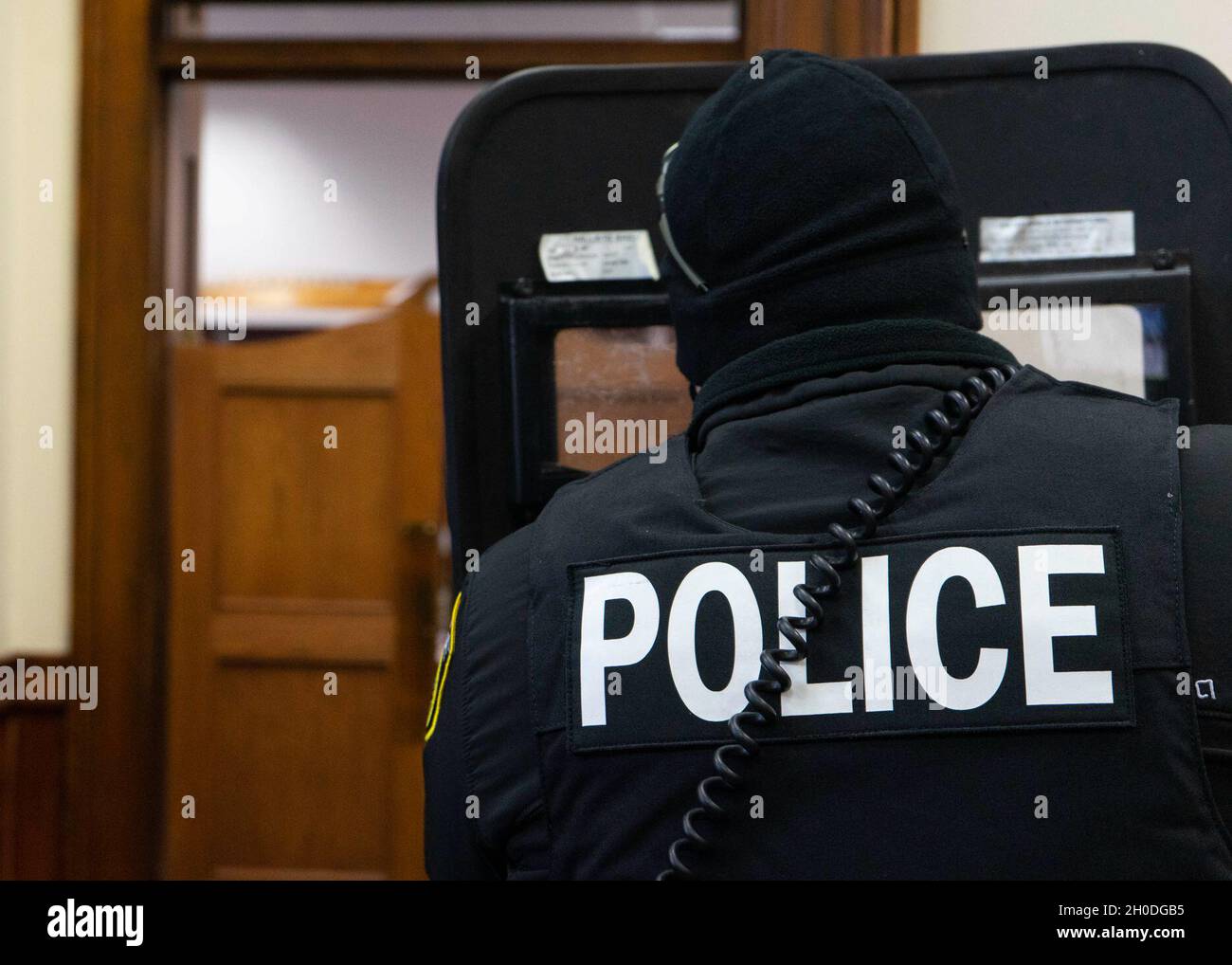 GREAT LAKES, Il. (Feb 2, 2021) Officer Matthew Milby, Naval Station ...