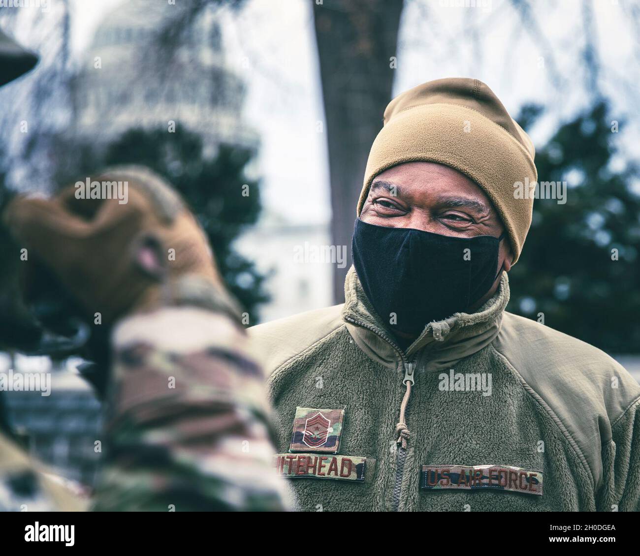 Senior enlisted advisor for the national guard bureau hi-res stock ...