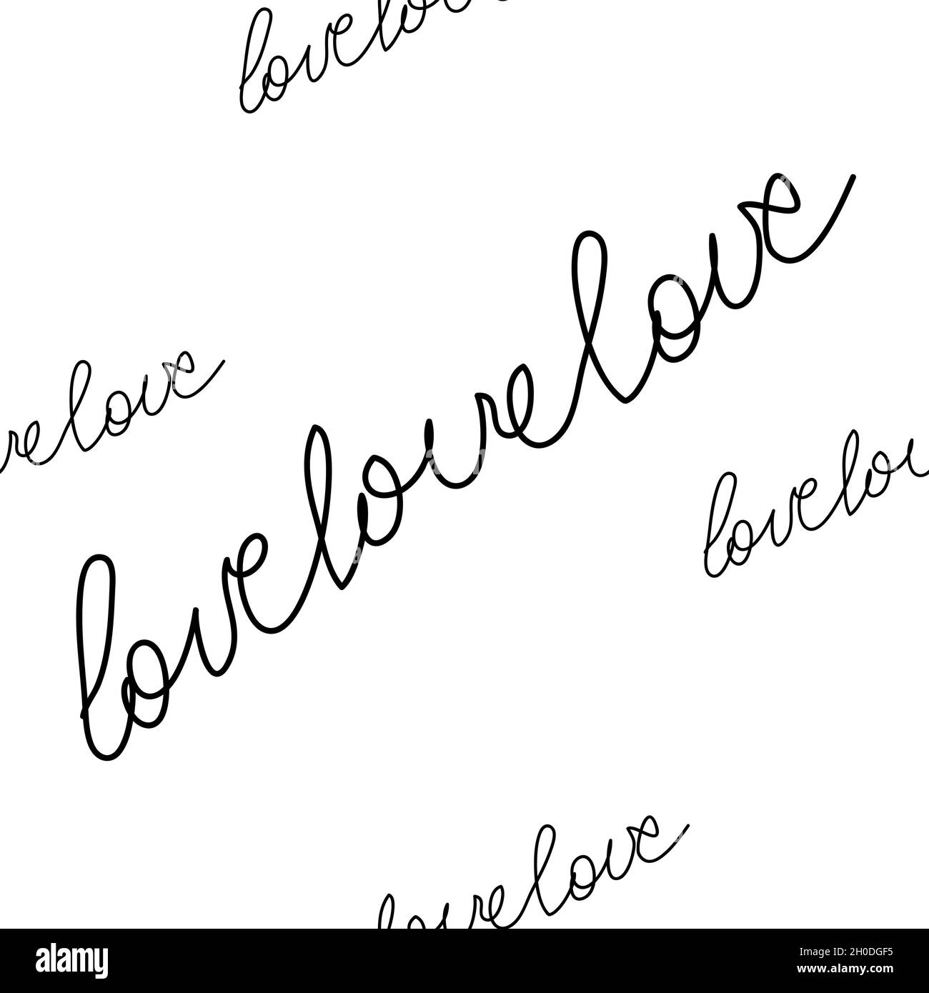 Love text Seamless pattern. Text backgrounds applicable in printing ...