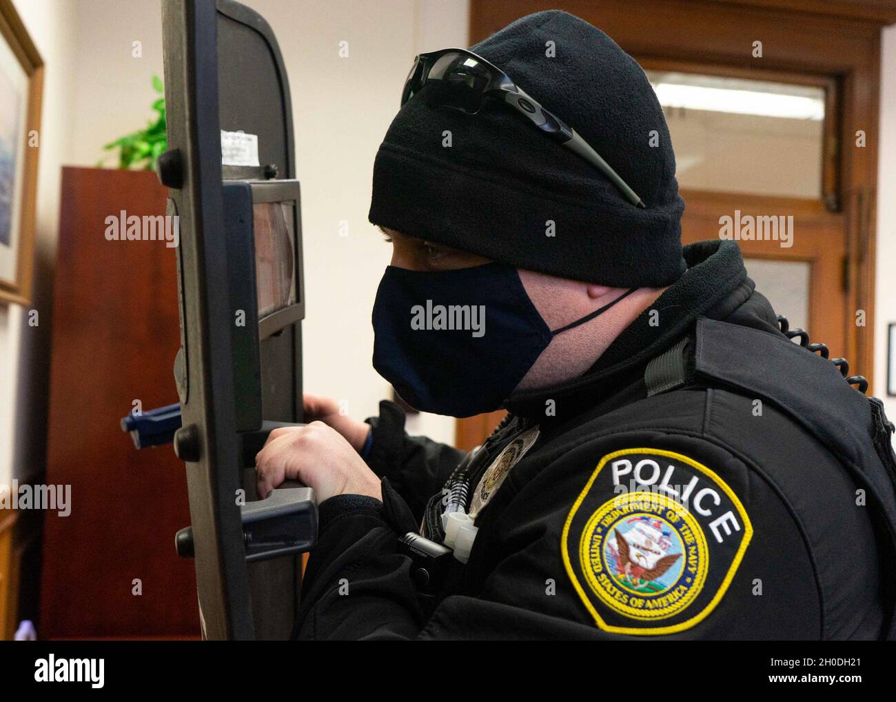 GREAT LAKES, Il. (Feb 2, 2021) Officer Matthew Milby, Naval Station ...