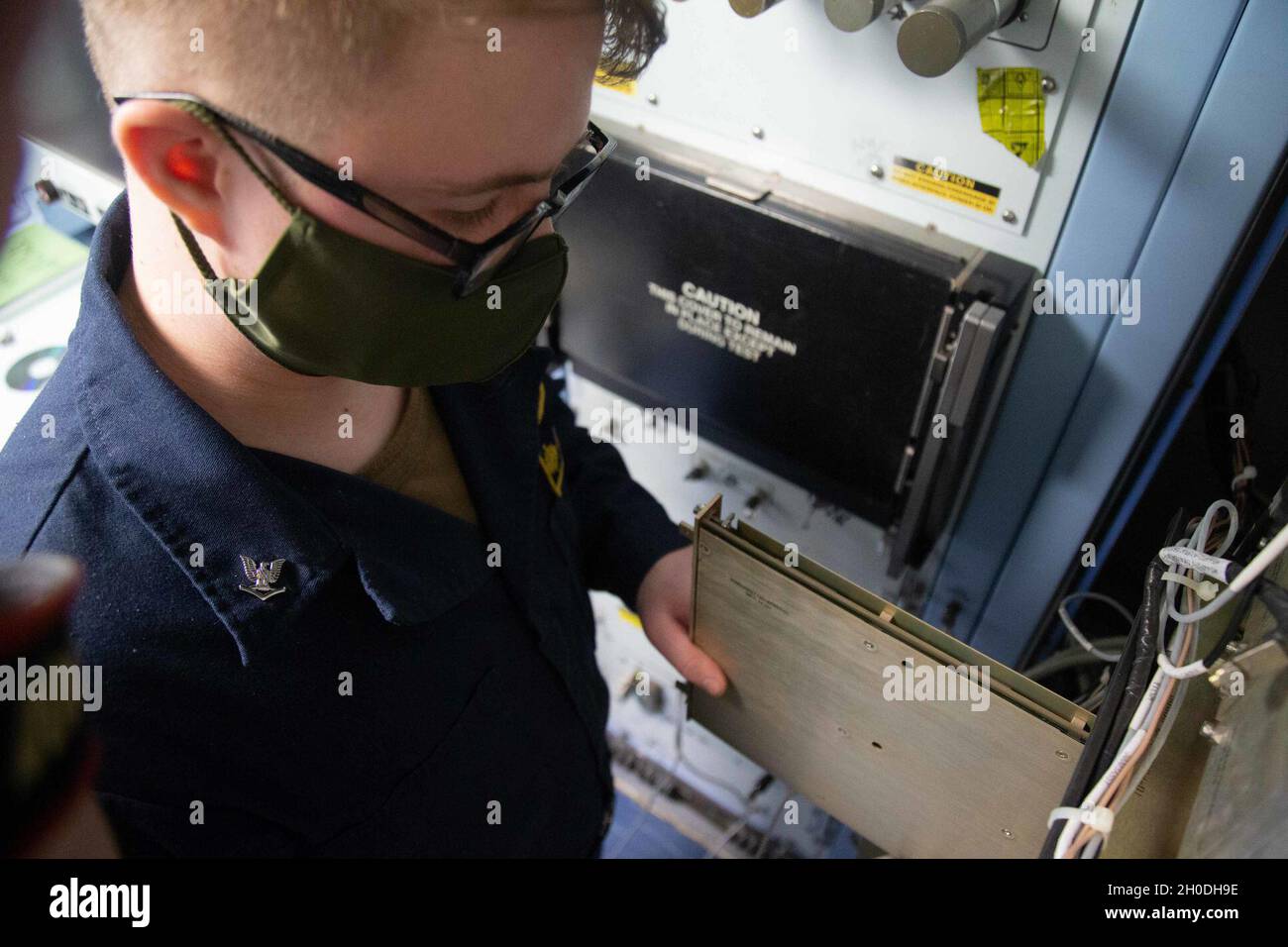 Aviation Electronics Technician 3rd Class Shayn Dennison, from ...