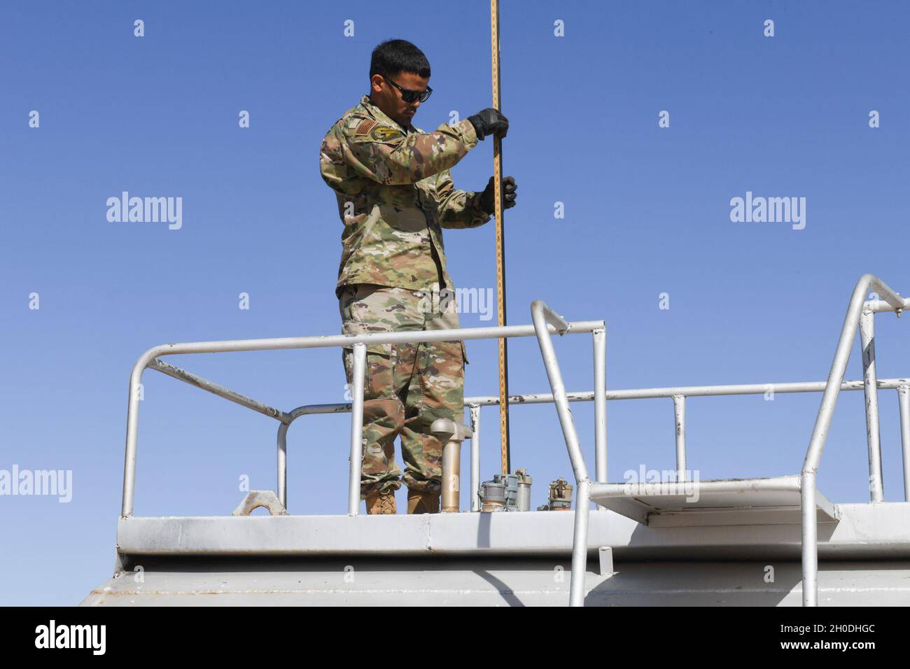 U.S. Air Force Staff Sgt. Josue Ruiz-Garcia, 724th Expeditionary Air ...