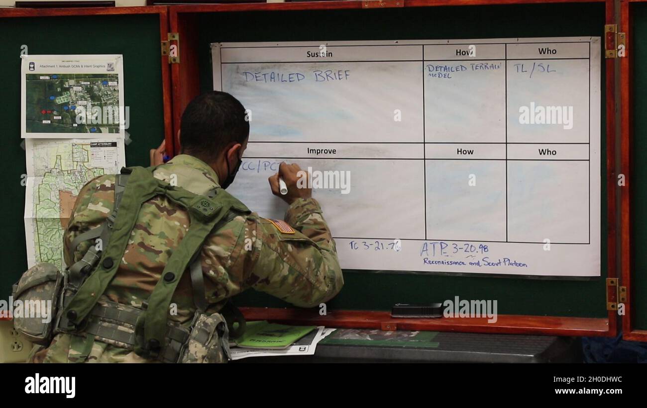 An observer, coach/trainers assigned to 2nd Battalion, 289th Infantry ...