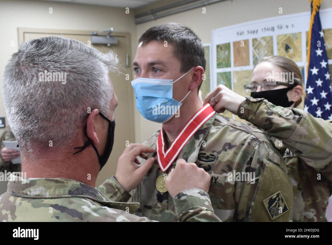 LTC Paul Sipe, outgoing Deputy Commander Afghanistan District is ...