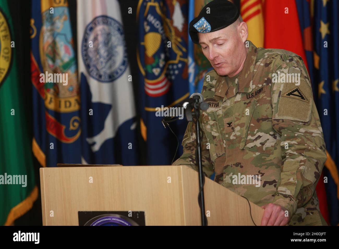 U.S. Army Commander of Operations Group Col. Anthony Murtha III ...