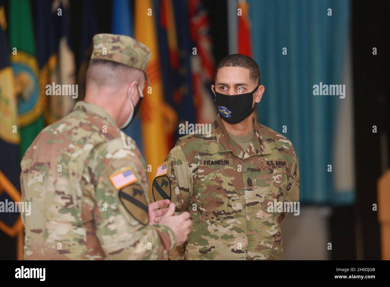 U.S. Army Command Sgt. Maj. Wendell J. Franklin formerly assigned to ...