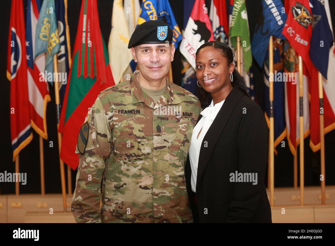 U.S. Army Command Sgt. Maj. Wendell J. Franklin formerly assigned to ...