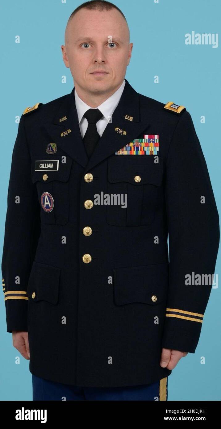 Capt. Justin Gilliam of the Kentucky Army National Guard was awarded ...