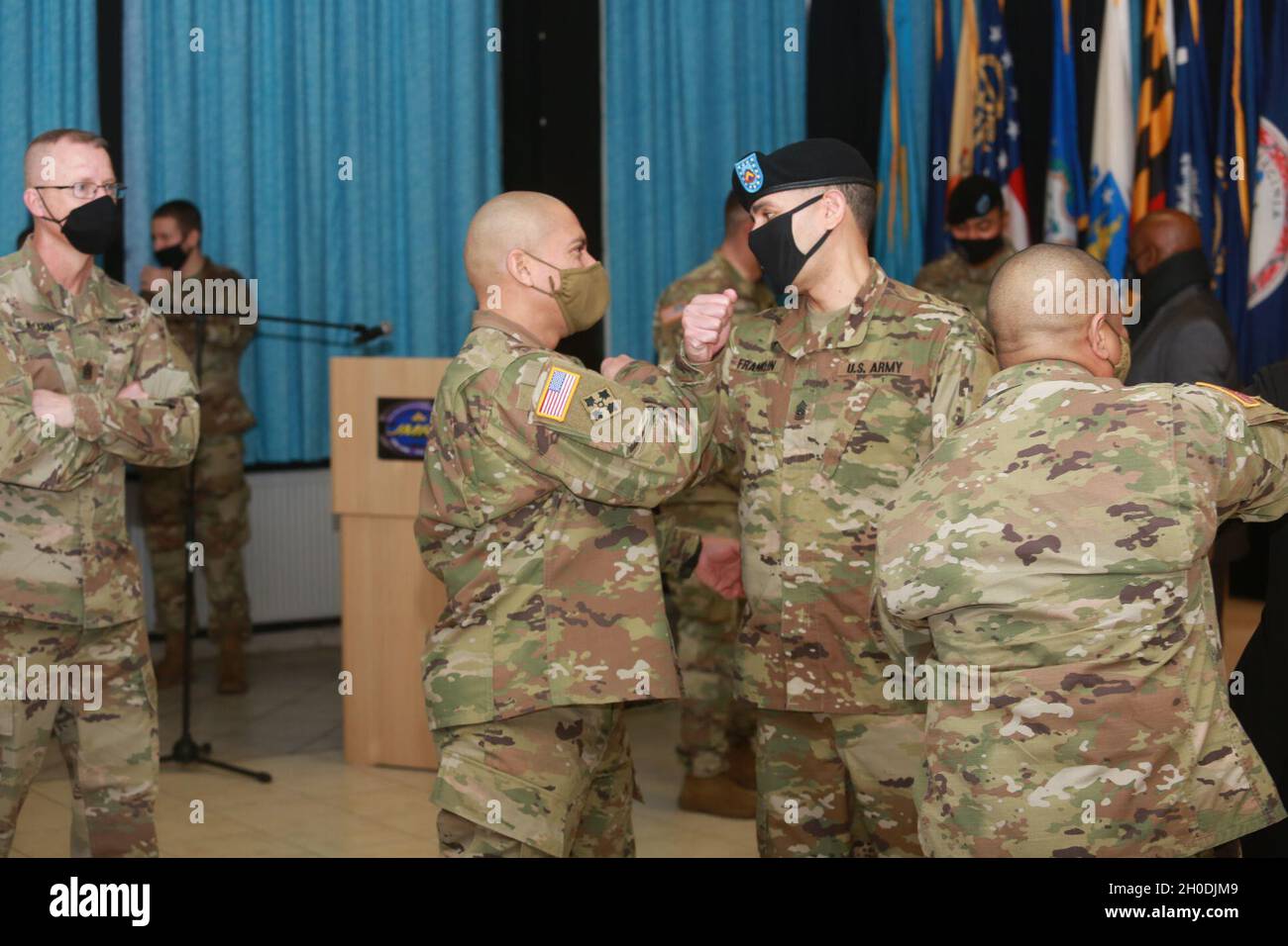 U.S. Army Command Sgt. Maj. Wendell J. Franklin formerly assigned to ...