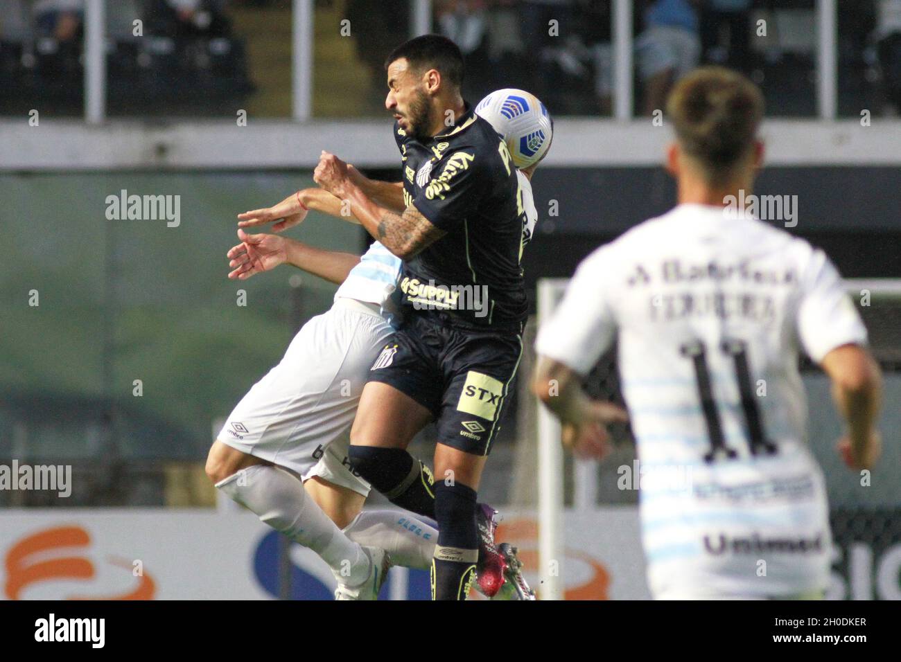 SP - Santos - 10/10/2021 - BRAZILIAN A 2021 - SANTOS X GREMIO - Camacho ...