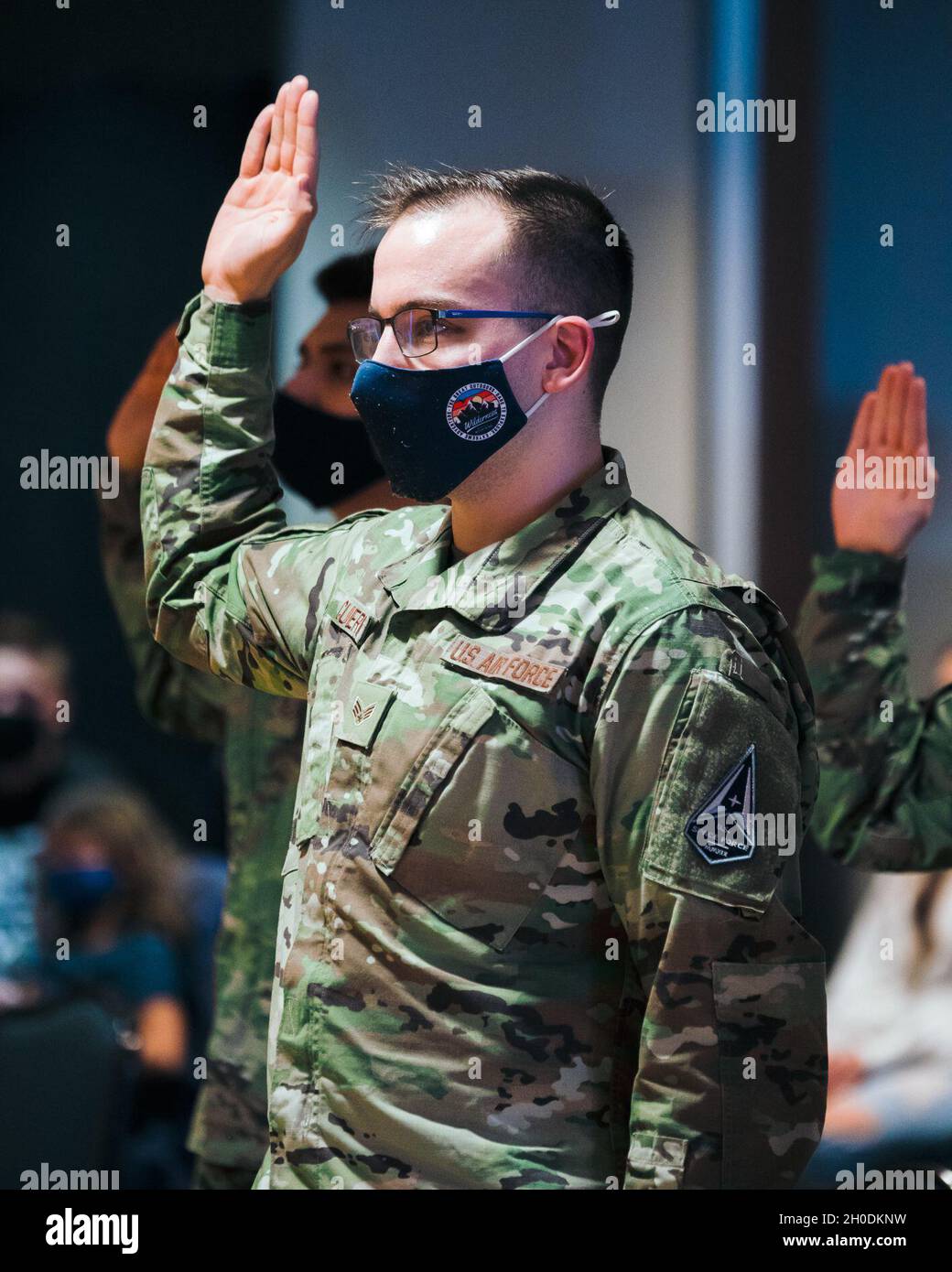 Delta 6 Airmen from Peterson Air Force Base, Colorado, transfer into ...