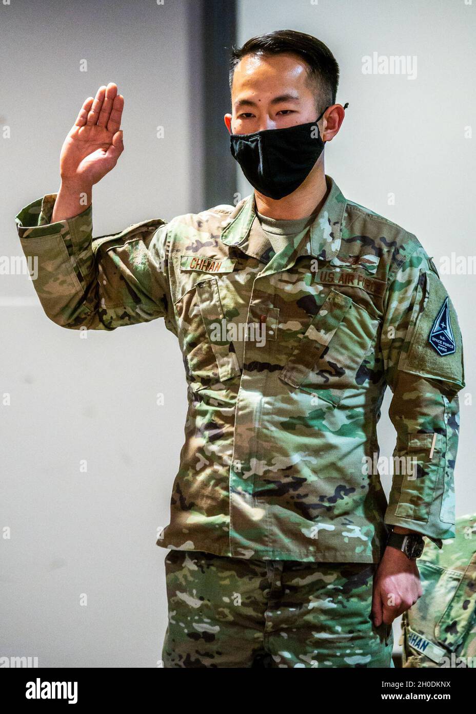 Delta 6 Airmen from Peterson Air Force Base, Colorado, transfer into ...