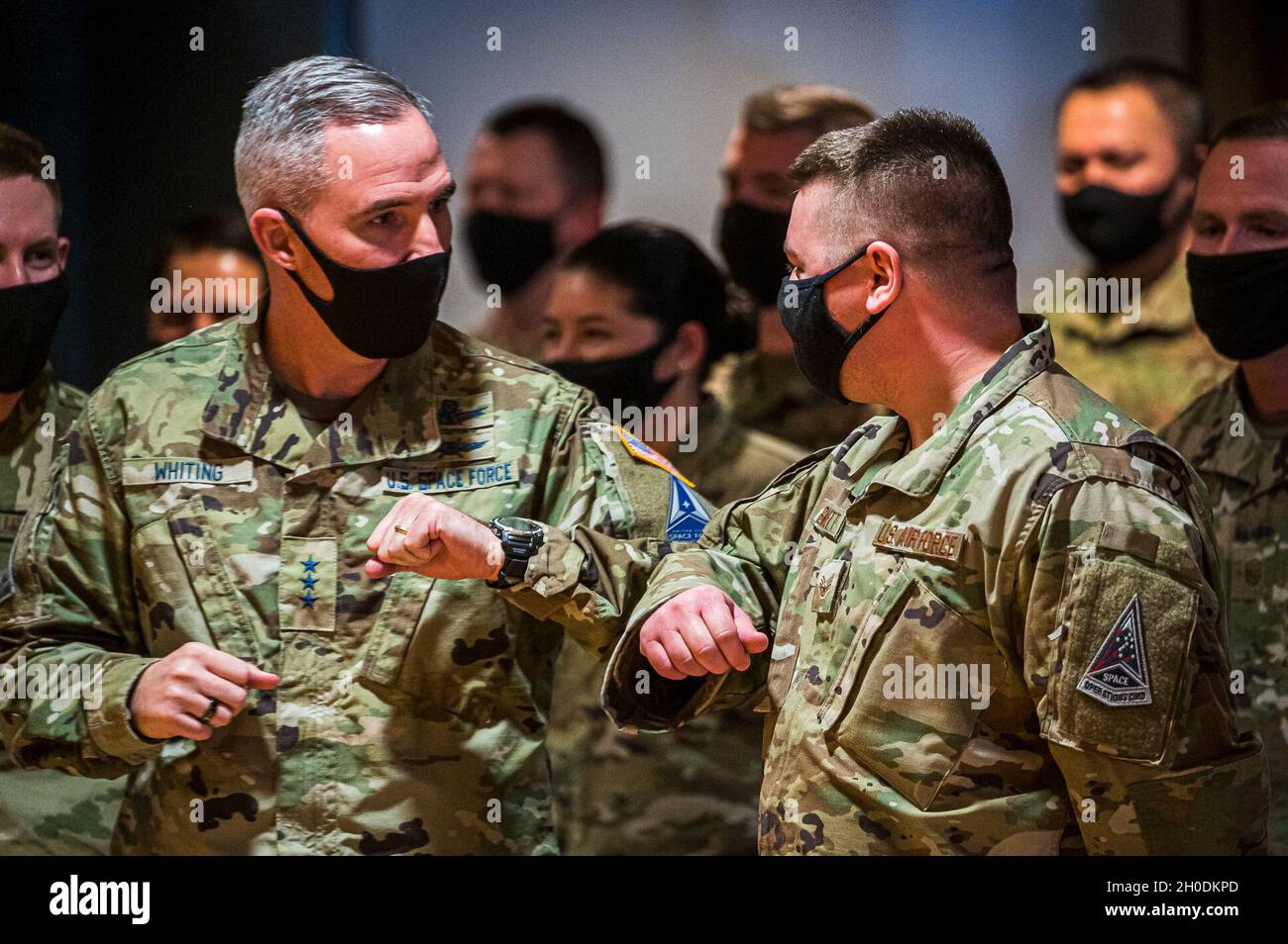 Delta 6 Airmen from Peterson Air Force Base, Colorado, transfer into ...