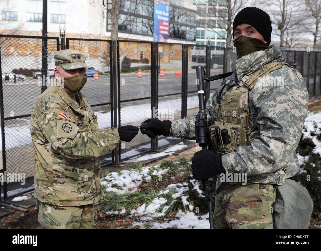 U.S. Army Maj. Gen. Ray Shields, the adjutant general of the New York ...