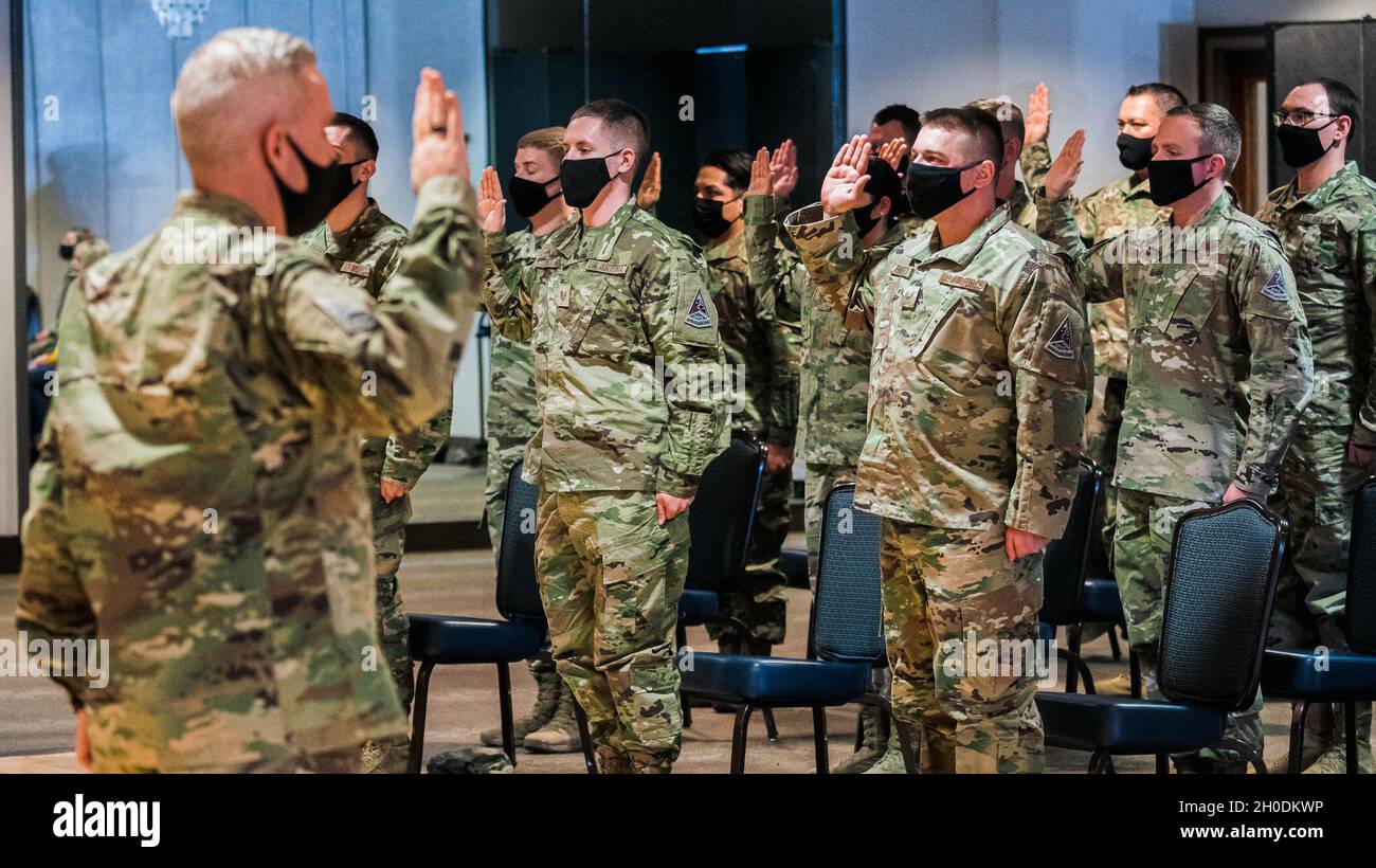 Delta 6 Airmen from Peterson Air Force Base, Colorado, transfer into ...