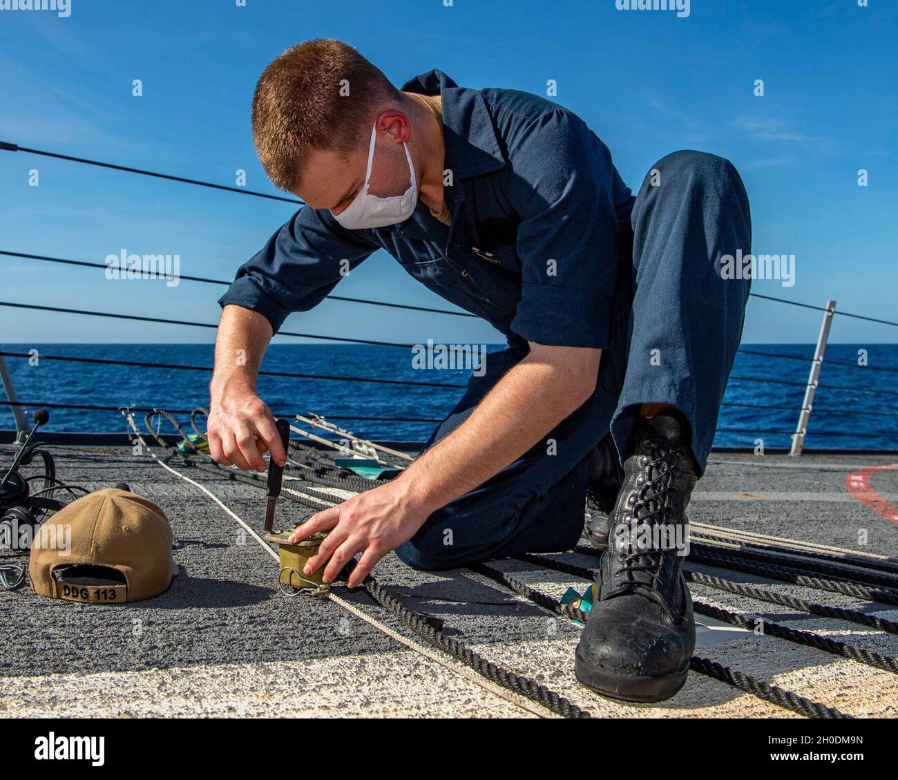 PACIFIC OCEAN (Feb. 3, 2021) U.S. Navy Interior Communications ...