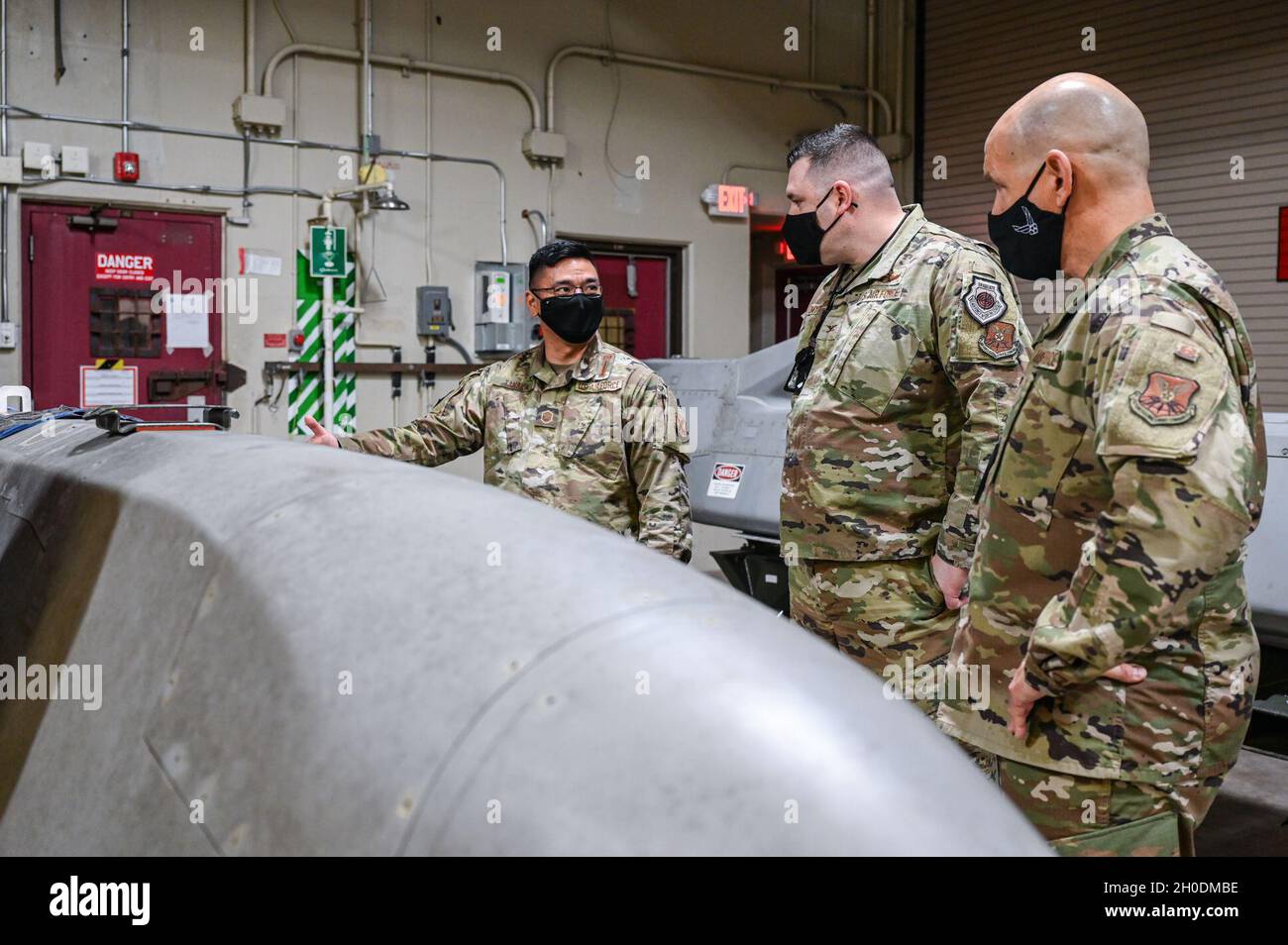 Master Sgt. Brandon Tanaka, 2nd Munitions Group missile maintenance ...