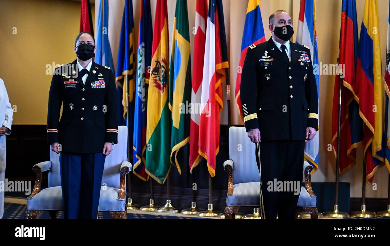 Inter-American Defense College Leadership hosted the promotion ceremony ...