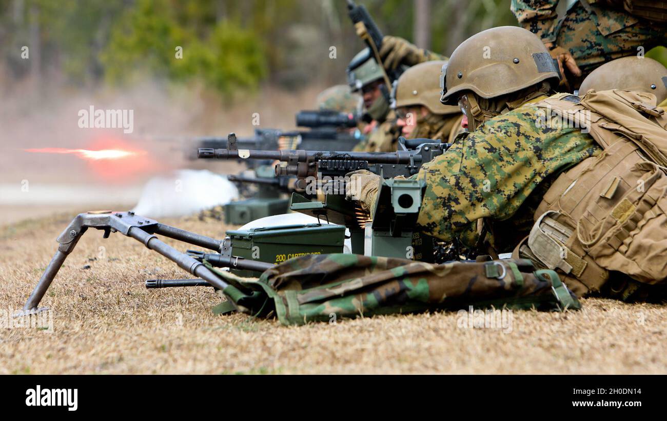 U.S. Marines with Delta Company, Infantry Training Battalion (ITB ...