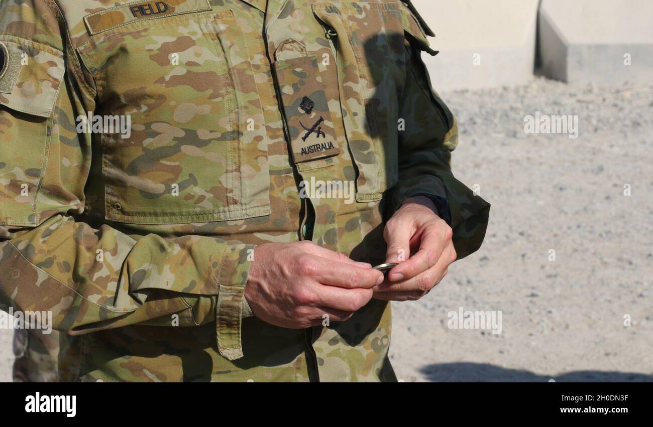 Australian Army Maj. Gen. Chris Field, deputy commanding general of ...