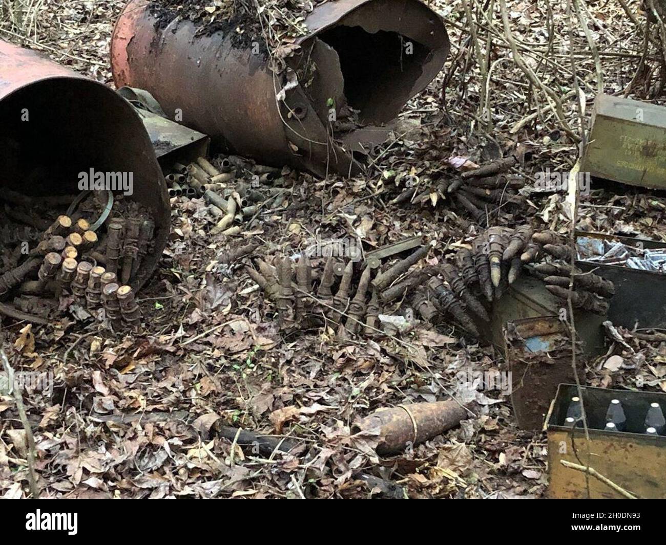 Unexploded ordinance hi-res stock photography and images - Alamy