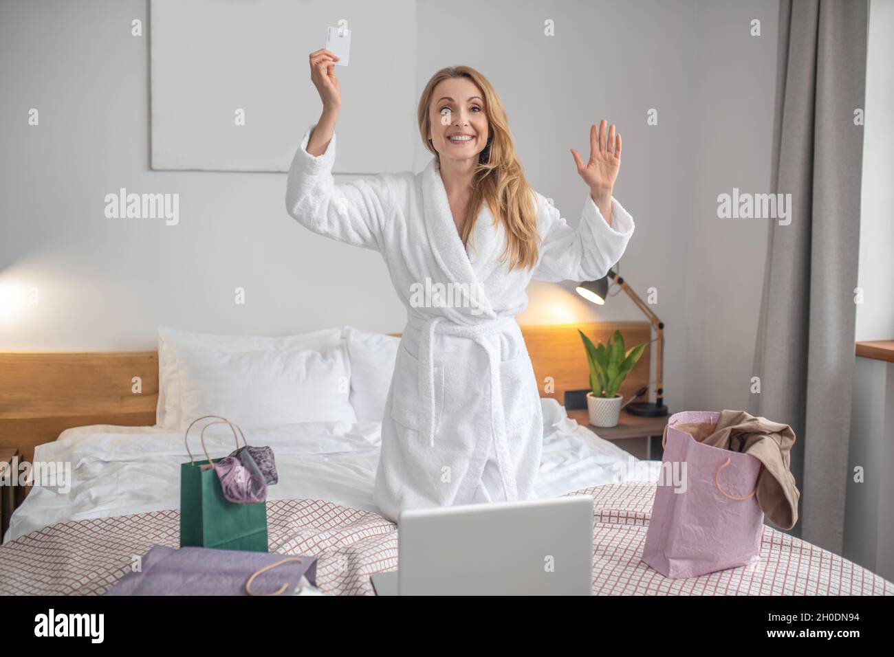 Rejoicing internet hi-res stock photography and images - Alamy