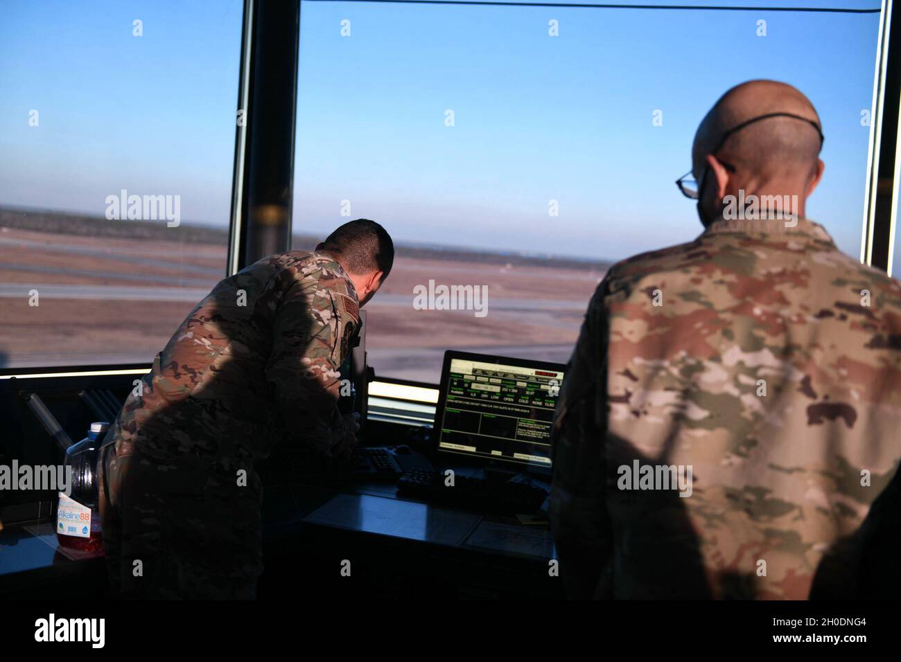 Lt. Col. Yogi Lebby, 9th Aircraft Maintenance Squadron commander out of ...