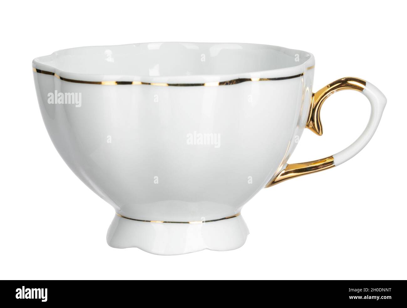White tea cup isoolated on a white background Stock Photo - Alamy