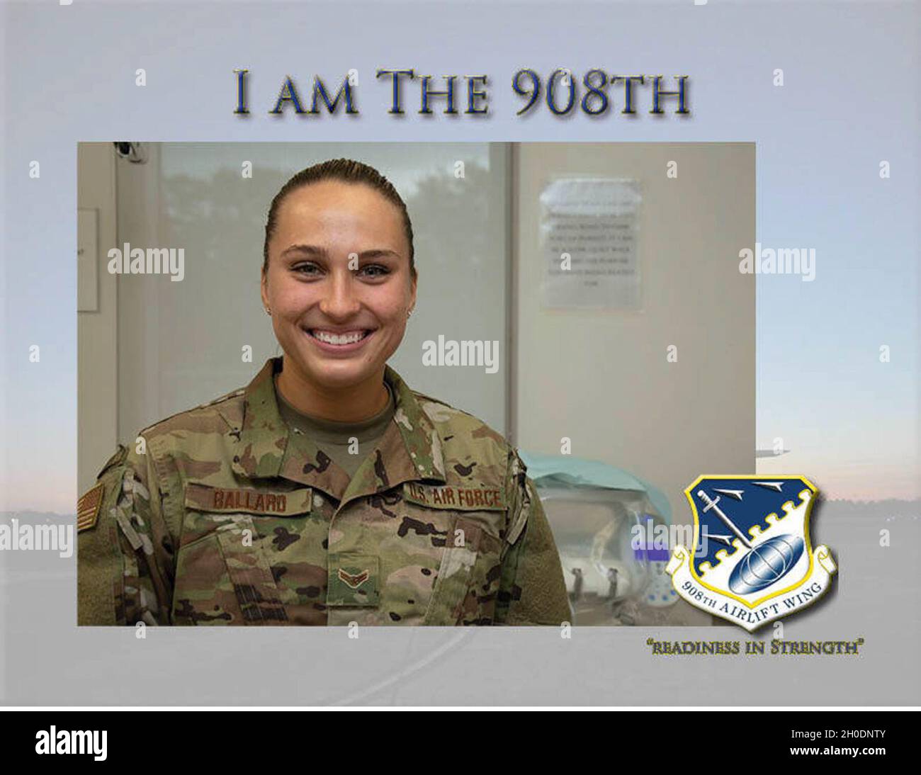 Airman 1st Class Becca Ballard is a dental assistant with the 908th ...