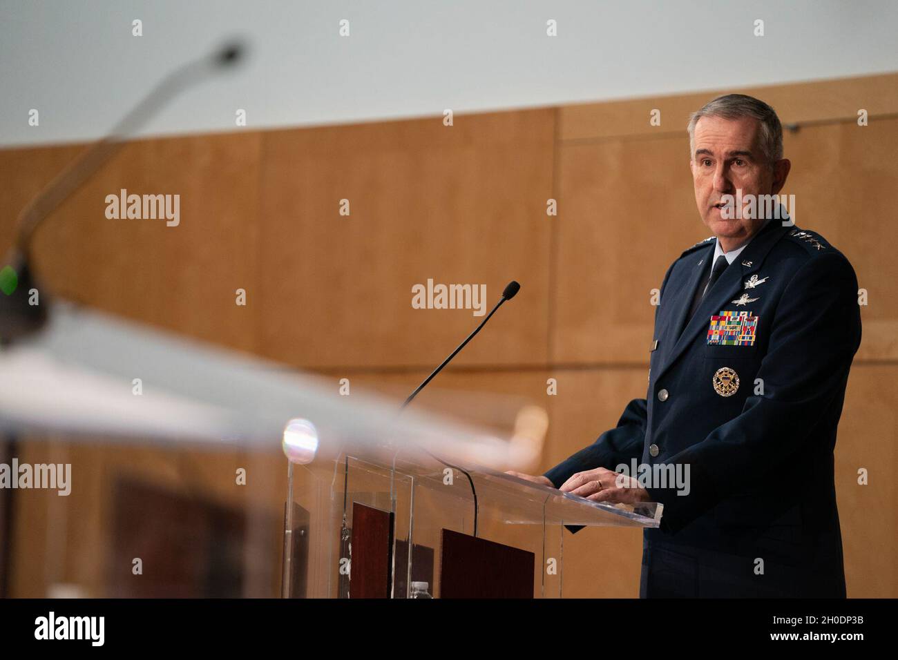 Vice Chairman of the Joint Chiefs of Staff Air Force Gen. John E. Hyten ...