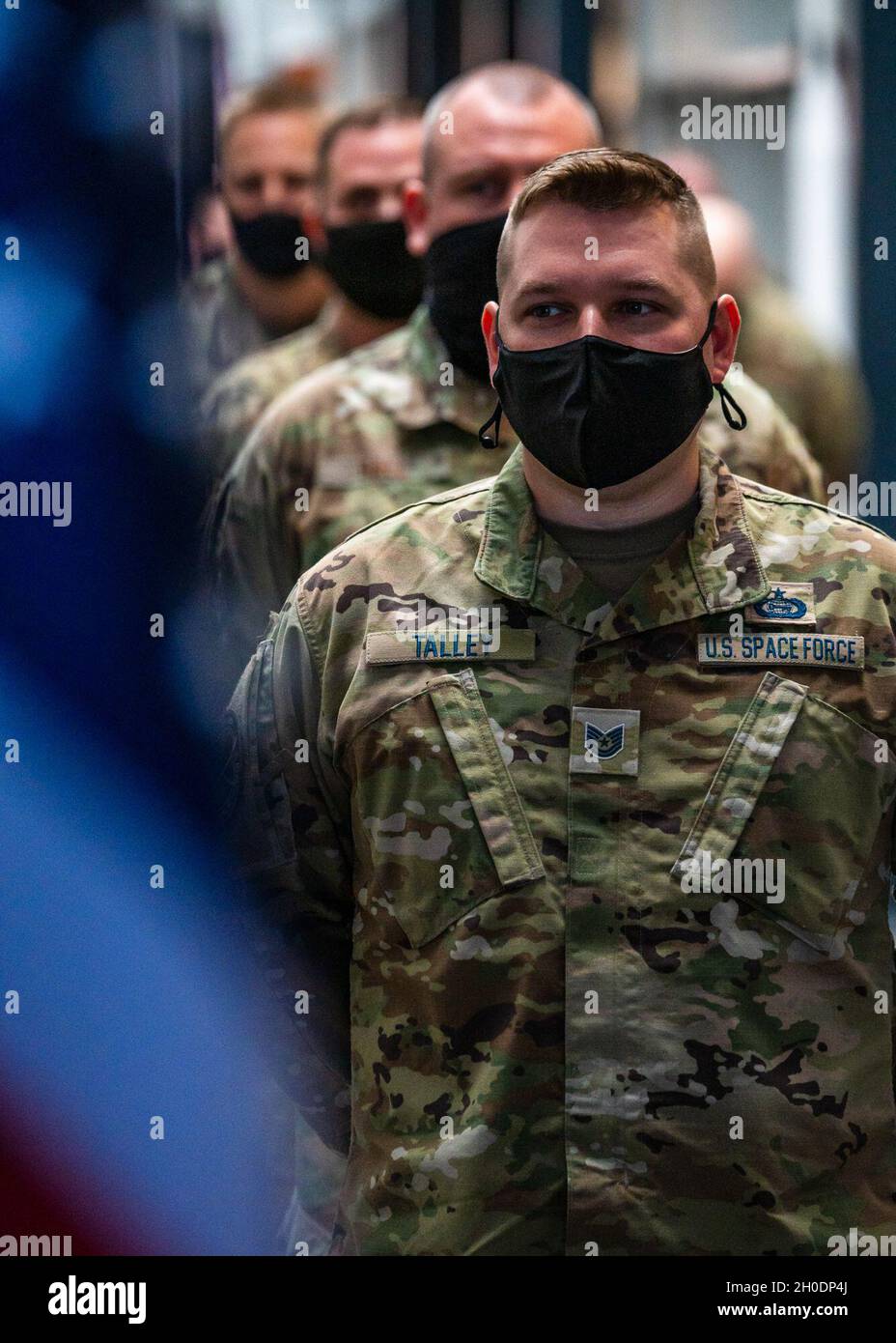 Space Operations Command Airmen transfer into the U.S. Space Force on ...