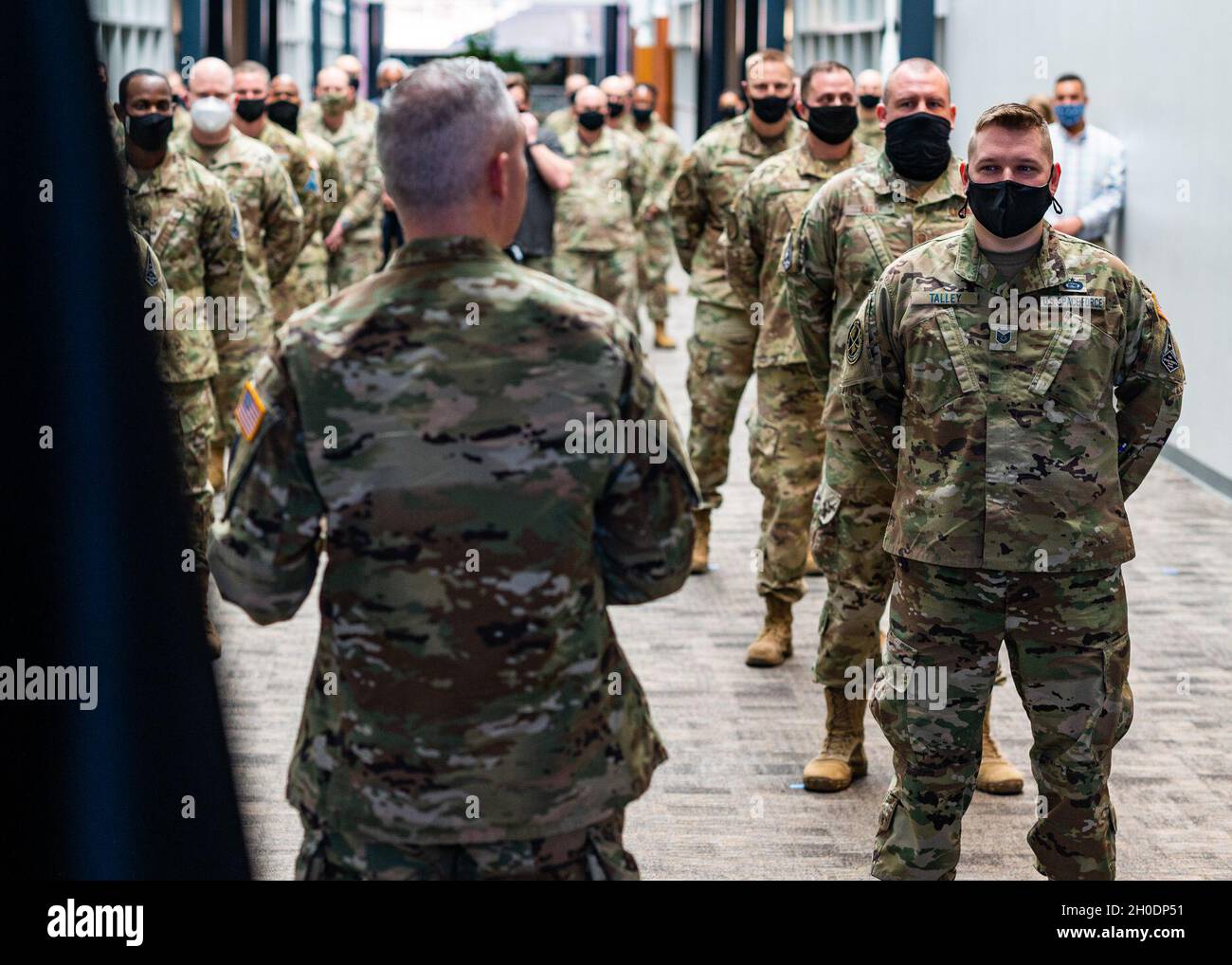 Space Operations Command Airmen transfer into the U.S. Space Force on ...