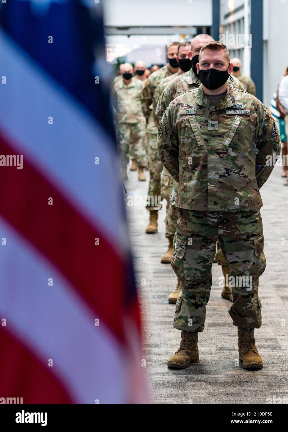 Space Operations Command Airmen transfer into the U.S. Space Force on ...