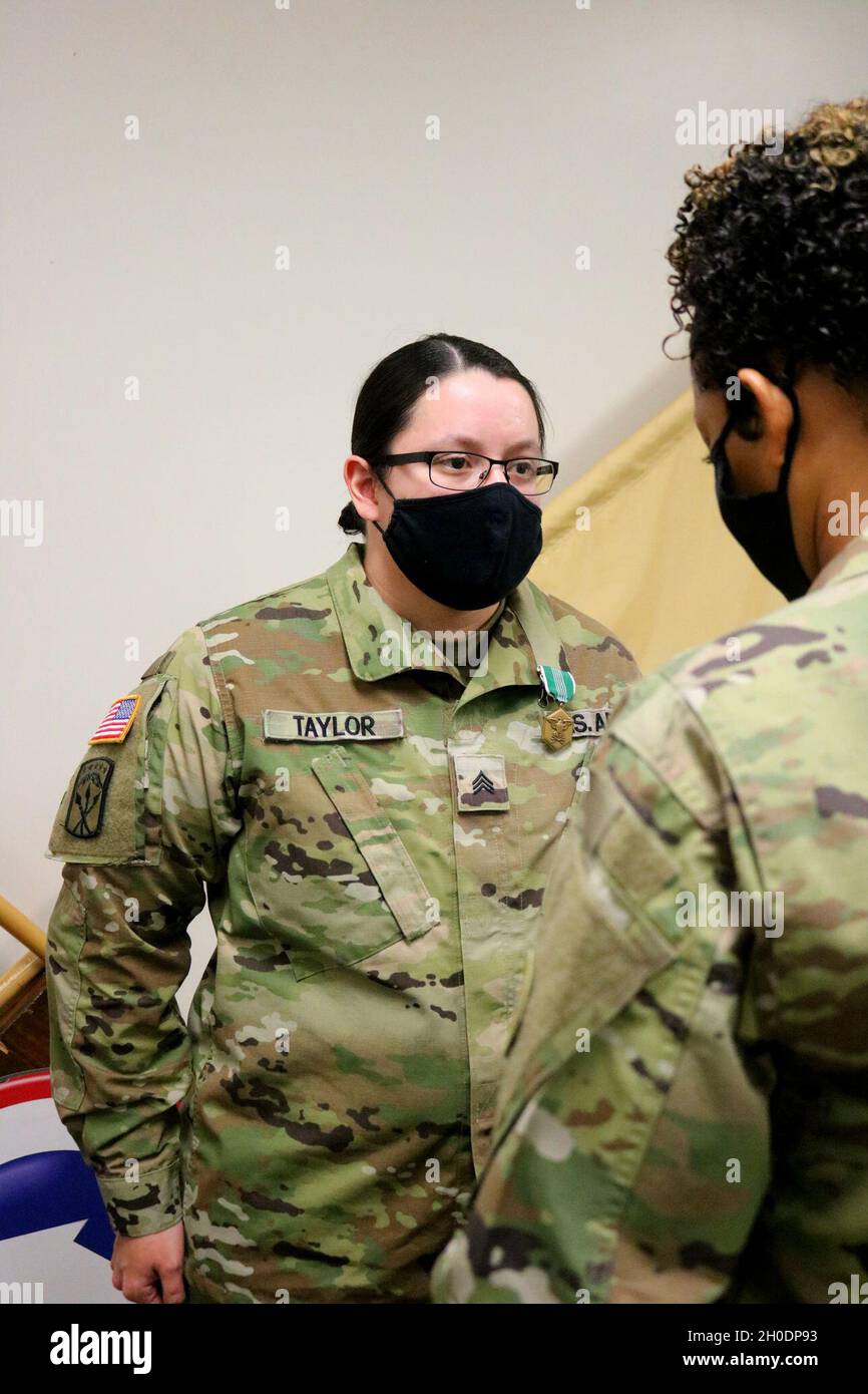 Sgt. Natalie Taylor, Material Manangement Branch ammunition control and ...