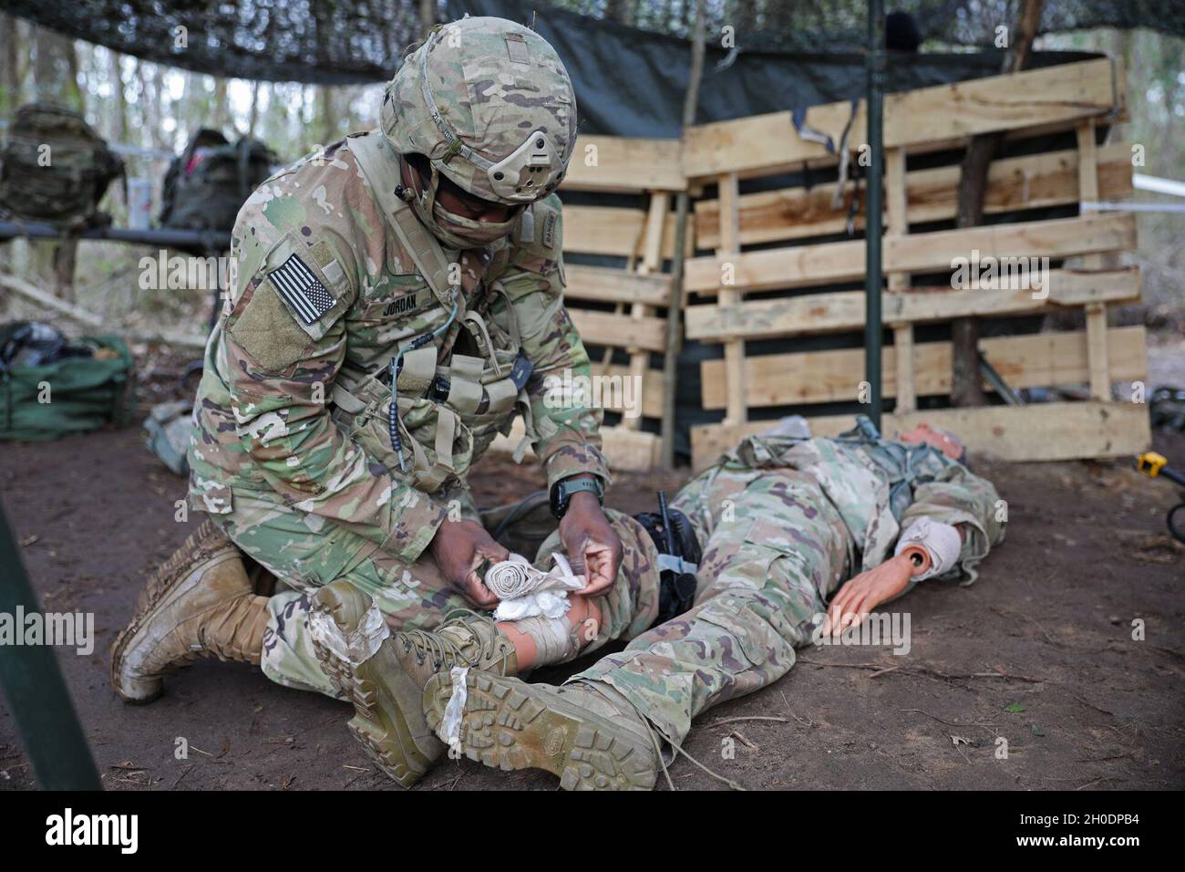U.S. Army 1st Lt. Jonathan Jordan, an infantry officer assigned to 4th ...