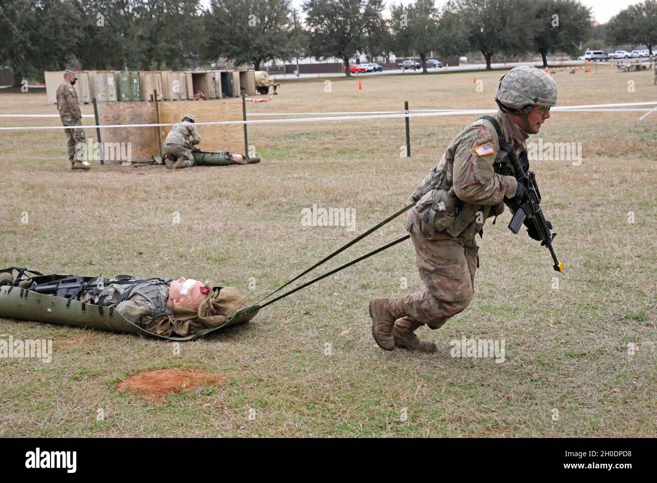 Capt. Alastair Merkel, an infantry officer assigned to 6th Ranger ...