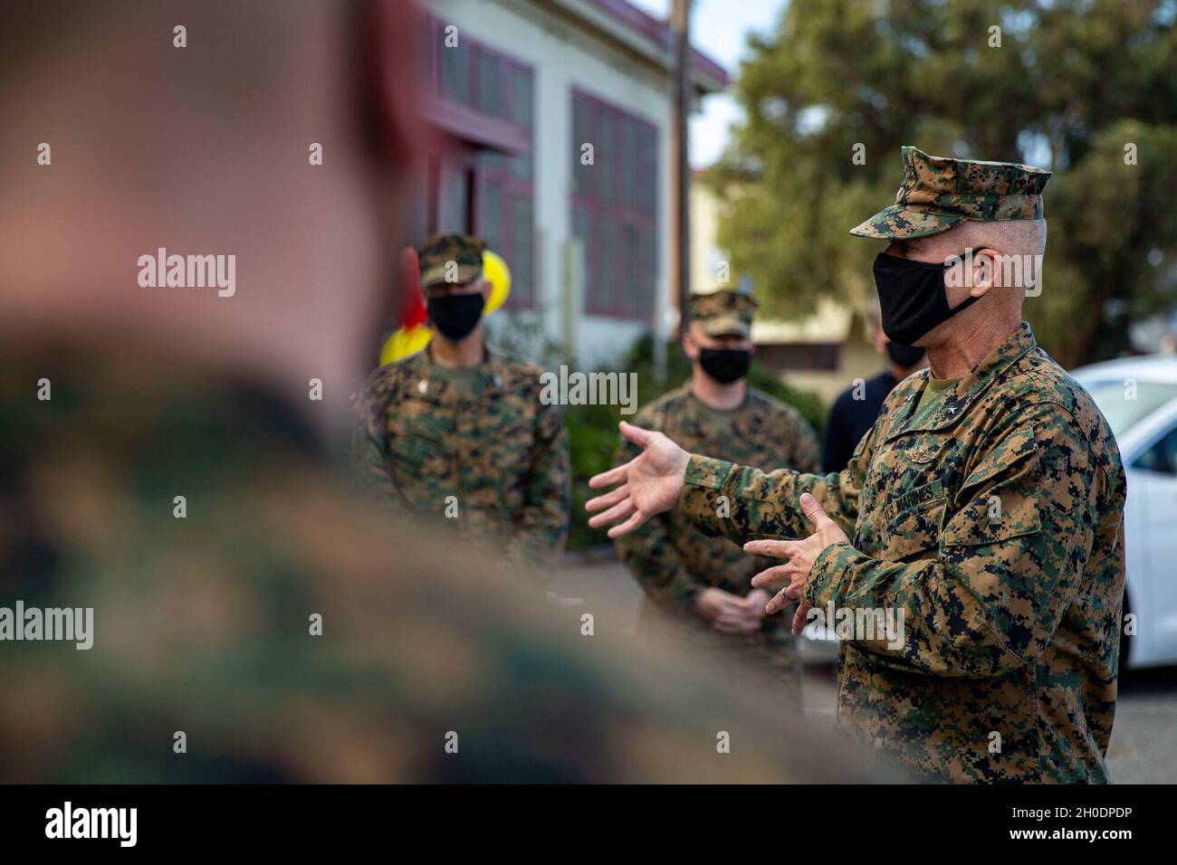 U.S. Marine Brig. Gen. Dan Conley, the commanding general of Marine ...